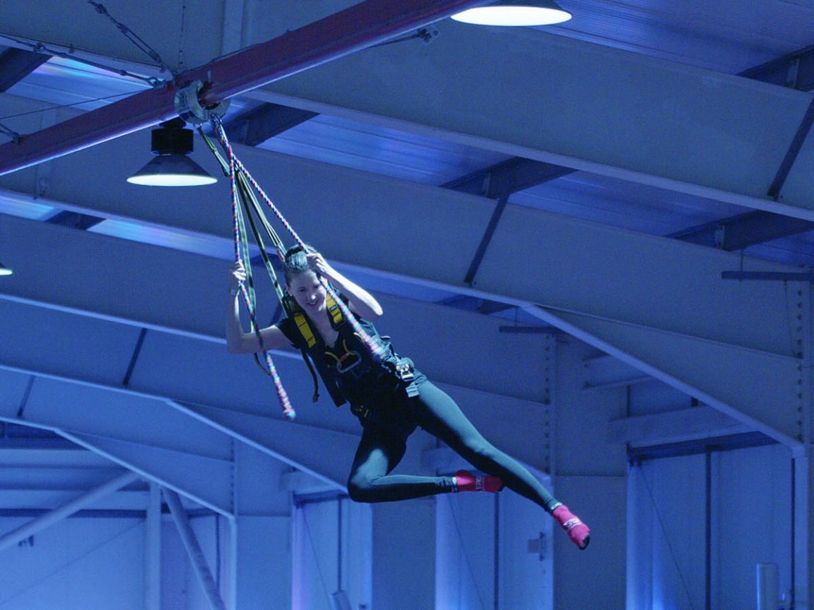 ZipZag Rides - an aerial amusement ride powered by gravity