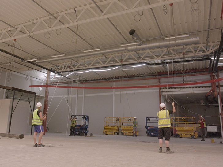 ZipZag Rides - an aerial amusement ride powered by gravity